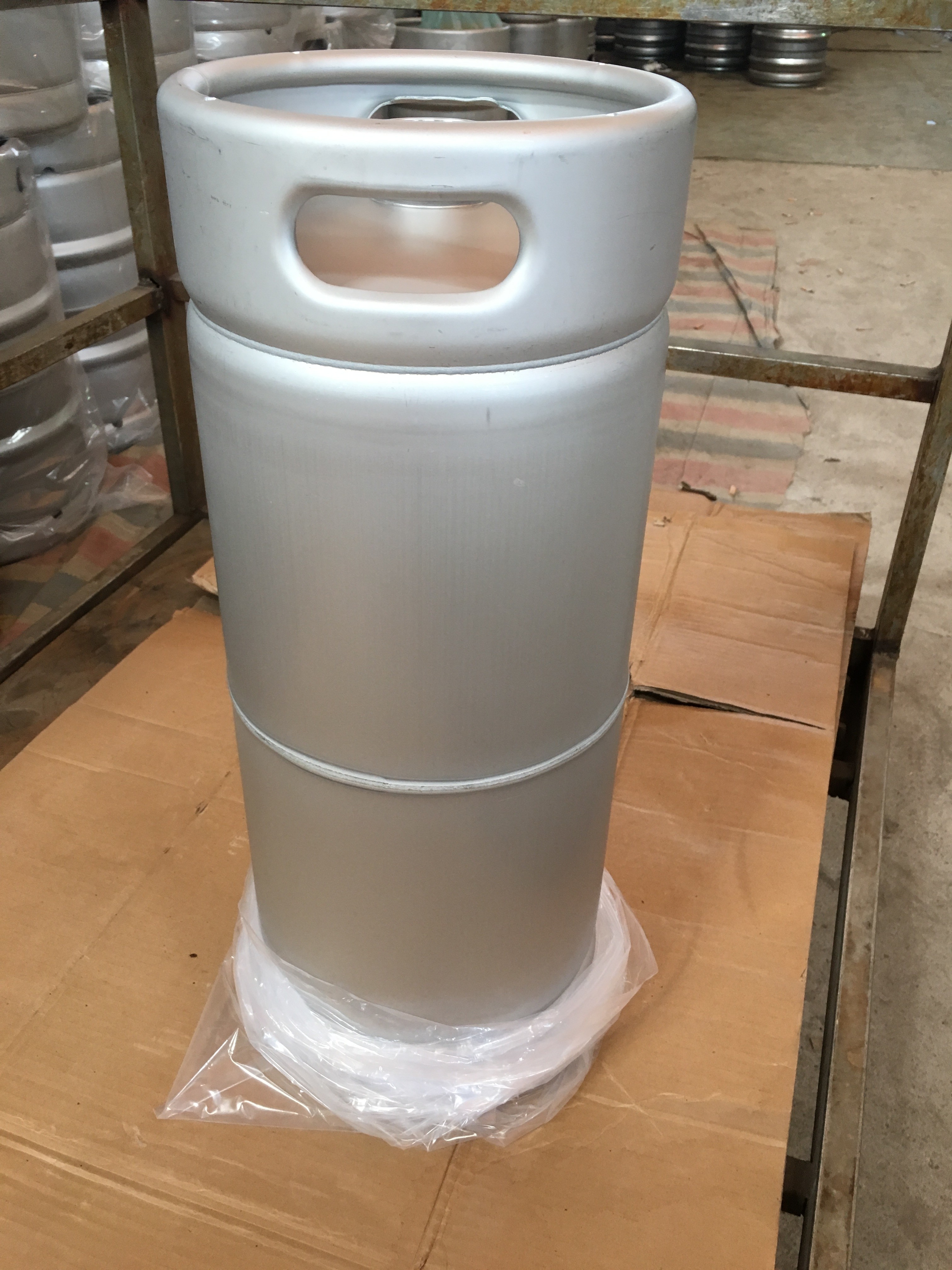 20L US beer keg with 2inch tri clover on top, for beer brewing equipent