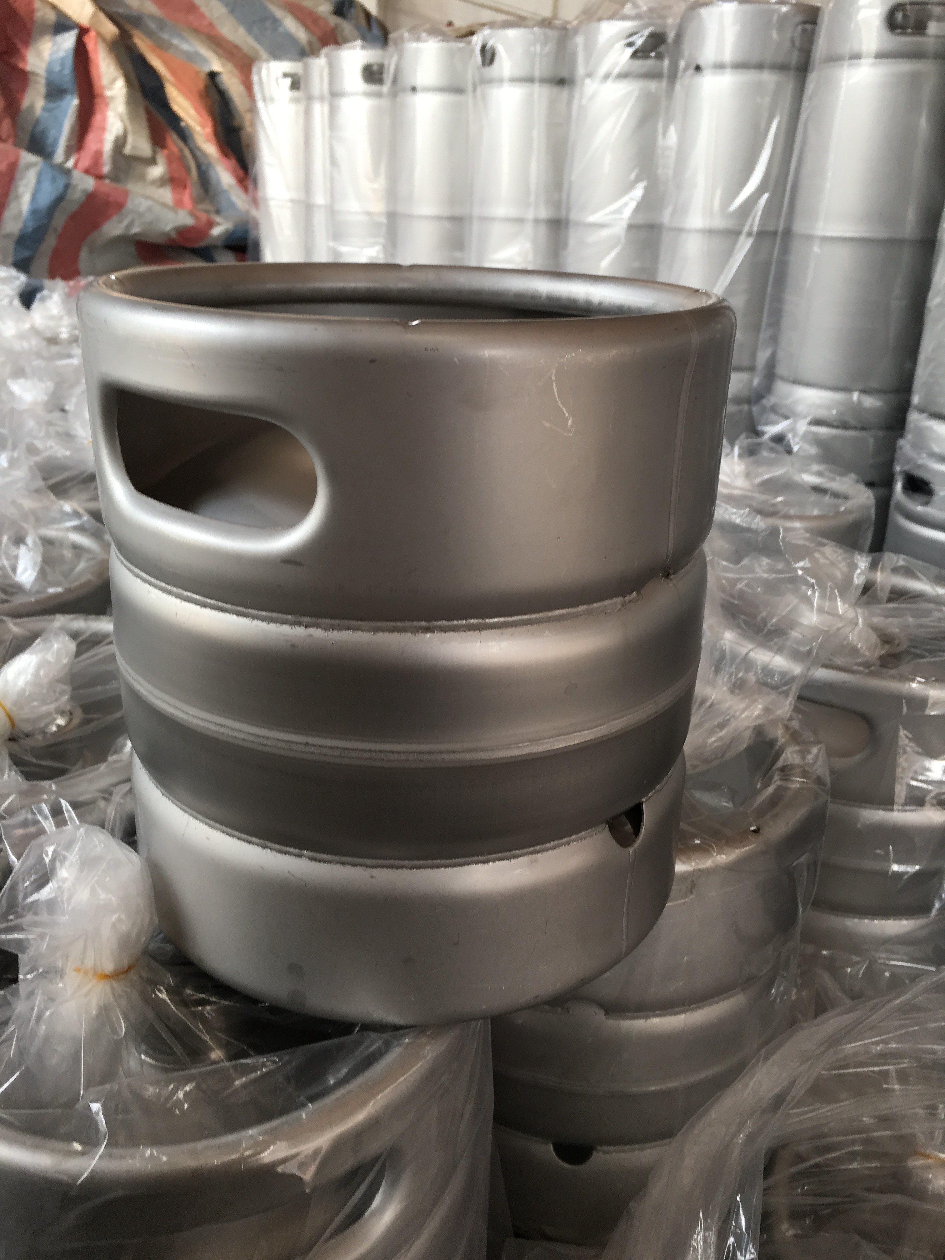 5L US standard beer keg barrel shape, made of stainless steel 304, logo ...